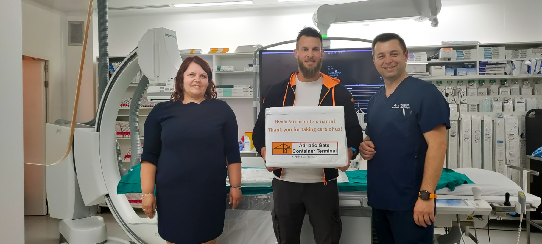 AGCT donation to KBC Rijeka | Adriatic Gate Container Terminal